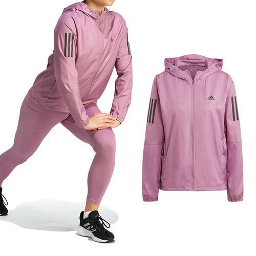 Adidas OTR Windbreaker 女款 粉色 運動 慢跑 防風 風衣 外套 IL4124|會員獨享好康折扣活動|外套|ETMall ...
