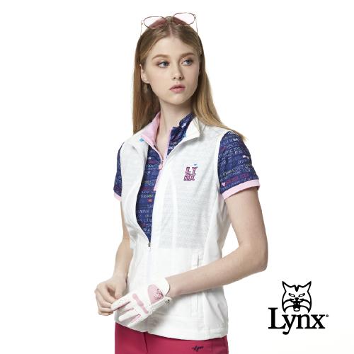 【Lynx Golf】女款彈性舒適涼爽透氣後背通風拉鍊口袋無袖背心(二色)|背心式外套|ETMall東森購物網
