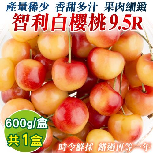 果物樂園-智利9.5R白櫻桃(600g/盒)|櫻桃|ETMall東森購物網