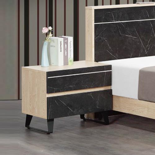 【好傢俱】鼎力原木色床頭櫃 寬54公分|床頭櫃|ETMall東森購物網