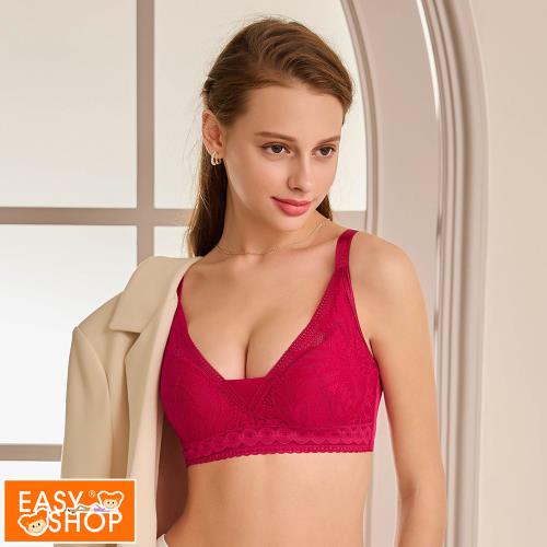 【EASY SHOP】Miss Audrey-開運防擴雙C-無鋼圈內衣-開運紅|EASY SHOP|ETMall東森購物網