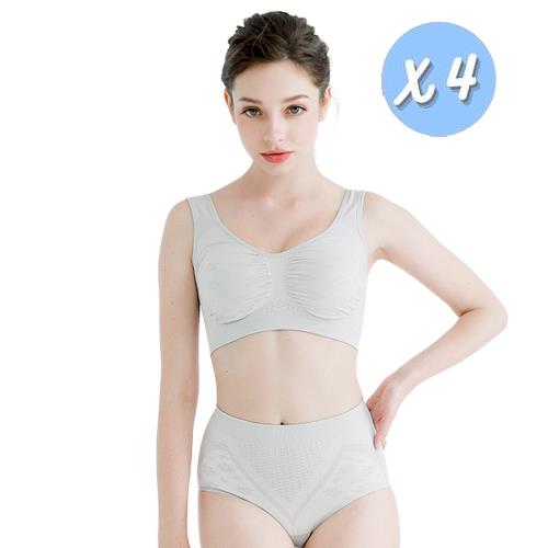 4件組【京美】高極絲鍺紗能量女內褲(三角/平口)|三角褲|ETMall東森購物網