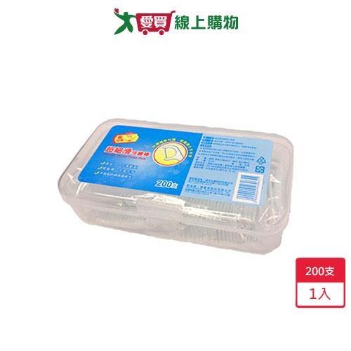 愛買嚴選 超細滑牙線棒200支/盒【愛買】|牙線│牙間刷|ETMall東森購物網