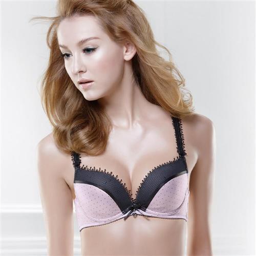 【法利諾 La Felino】迷漫點紫集中V泡棉款內衣 - 迷人紫【82015-60】|內衣內褲|ETMall東森購物網