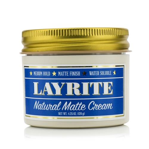 Layrite 天然啞光定型霜Natural Matte Cream(中等保持，啞光光澤，水溶性)120g/4.25oz|其他品牌|ETMall東森購物網