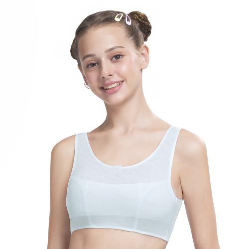 【Swear 思薇爾】果然萌系列M-XXL無鋼圈素面少女短背心(雲水藍)|思薇爾|ETMall東森購物網