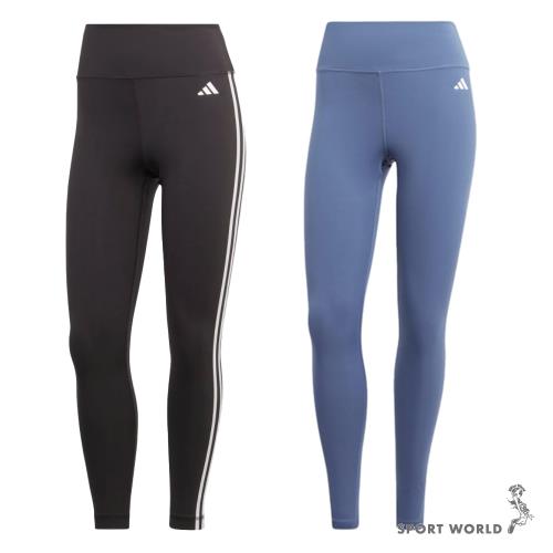 Adidas 緊身褲 女裝 高腰 黑【運動世界】HT5438|長褲|ETMall東森購物網