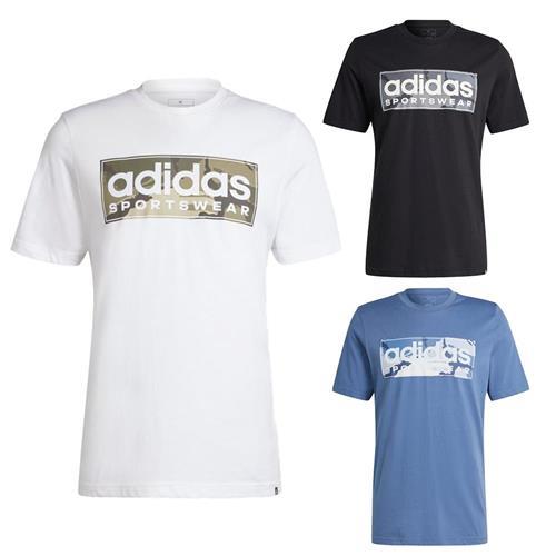 Adidas 短袖上衣 男裝 純棉 迷彩 白/黑/藍【運動世界】IN6473/IR5825/IR5834|短袖|ETMall東森購物網