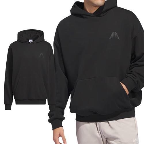 Adidas AE Foun Hoody 男款 黑色 聯名款 棉質 舒適 上衣 帽T 運動 休閒 長袖 IU2809|長袖T恤|ETMall東森購物網
