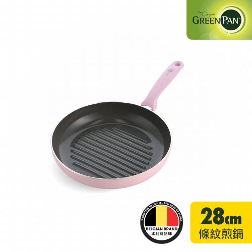 【GreenPan】Torino 圓形煎鍋28cm(不含蓋) 不沾鍋/不挑爐具/IH爐適用|煎/烤盤|ETMall東森購物網