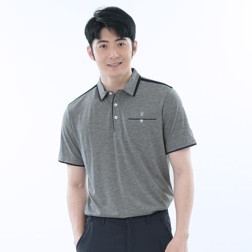 【遊遍天下】男款抗UV吸濕排汗機能POLO衫GS1045灰色 (M-5L大尺碼)|POLO衫|ETMall東森購物網