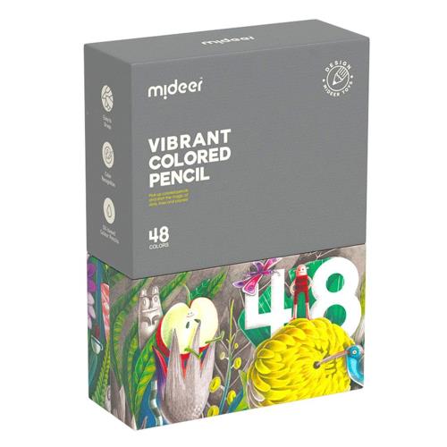 MiDeer - 創意三角色鉛筆(48色)|益智教具|ETMall東森購物網