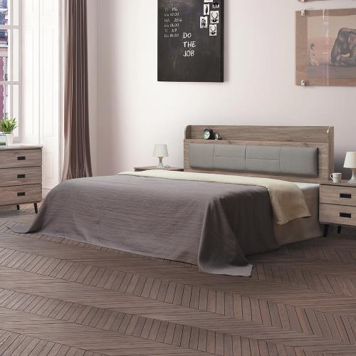 Boden-帕諾6尺工業風雙人加大床組(耐磨皮革加厚型床頭片+全封床底-不含床墊)|雙人加大|ETMall東森購物網