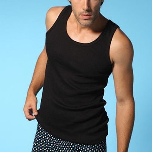 【LOVIN】台灣製一王美 6件組 舒適型男 羅紋背心 黑色 #1500|背心|ETMall東森購物網