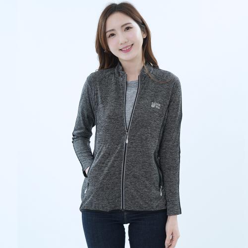 【遊遍天下】女款抗UV防曬立領速乾外套 (黑色)|立領式外套|ETMall東森購物網