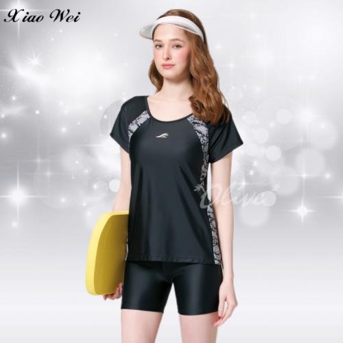 【SAIN SOU 聖手牌】流行大女兩件式短袖泳裝 NO.A9524778(3L/5L)|兩件式泳裝/比基尼|ETMall東森購物網