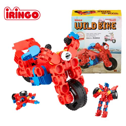 韓國iRingo 百變創意3D積木-車輛系列(狂野摩托車)|益智/堆疊積木|ETMall東森購物網