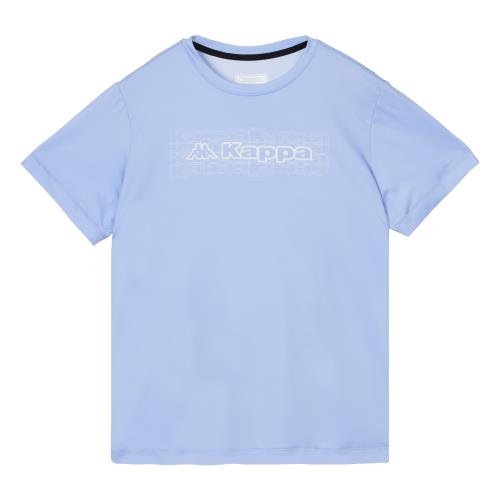 KAPPA 義大利 吸濕排汗速乾女生短袖圓領衫 薰衣草紫 351W7ZW428|T恤|ETMall東森購物網