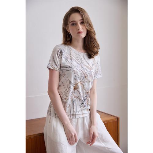 QWI國際名品唯一絲棉上衣ESV |上衣|ETMall東森購物網