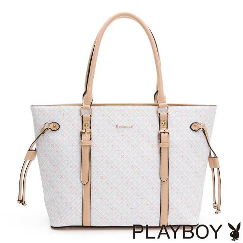 PLAYBOY - 托特包 Chic系列 - 卡其色|手提/手拿包|ETMall東森購物網