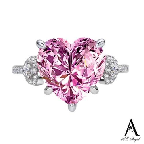 ANGEL 愛的時刻閃耀鋯石925銀戒指(2色可選)|其他材質/款式|ETMall東森購物網