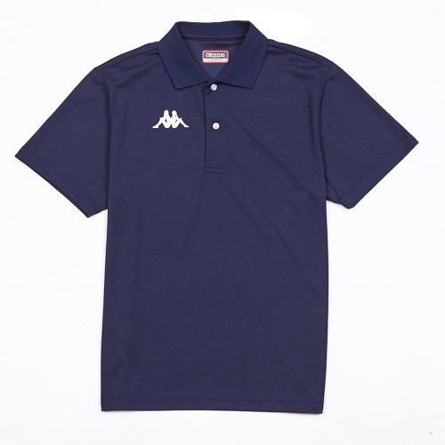 KAPPA 義大利 舒適男吸濕排汗短袖 POLO衫 丈青 304TXG0B29 |T恤|ETMall東森購物網