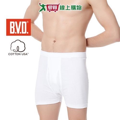 BVD 100%純棉羅紋平口褲(美國棉) M~XL 親膚 吸汗透氣 立體剪裁 柔軟舒適 男內褲 四角褲【愛買】|平口褲/三角褲|ETMall東森購物網