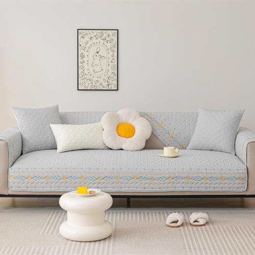 【寢室安居】100%純棉四季透氣沙發座墊70*180cm|沙發墊|ETMall東森購物網