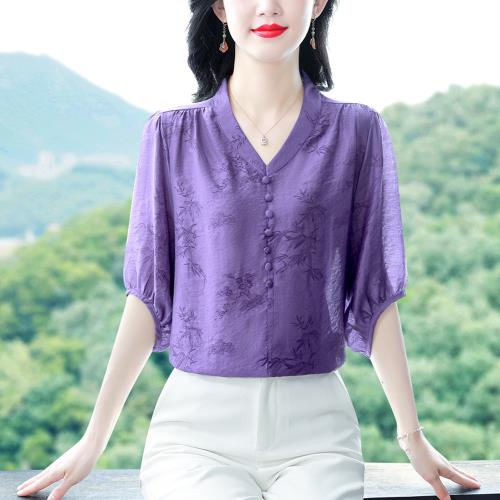 【ALLK 歐楷】新品 排釦造型上衣 3色(尺寸M-XL/中大尺碼/涼爽/透氣)|造型上衣|ETMall東森購物網