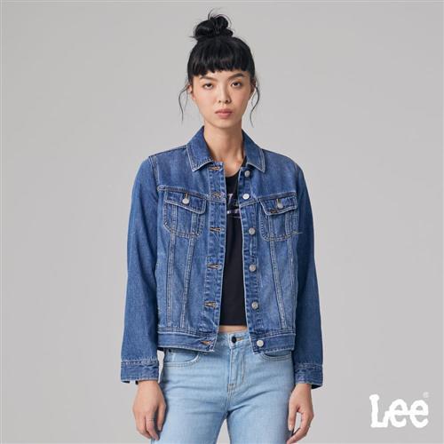 Lee 女款 素面經典 牛仔外套 10.2oz | Modern|外套|ETMall東森購物網