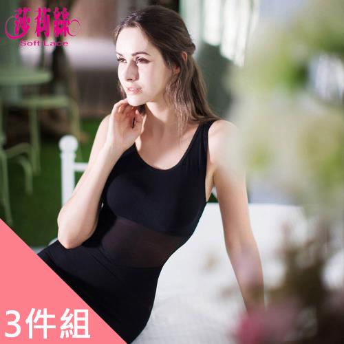 【莎莉絲】台灣製 魔幻420丹 無鋼圈美體塑身裙/M-XXL(3件組)|連身塑身衣|ETMall東森購物網