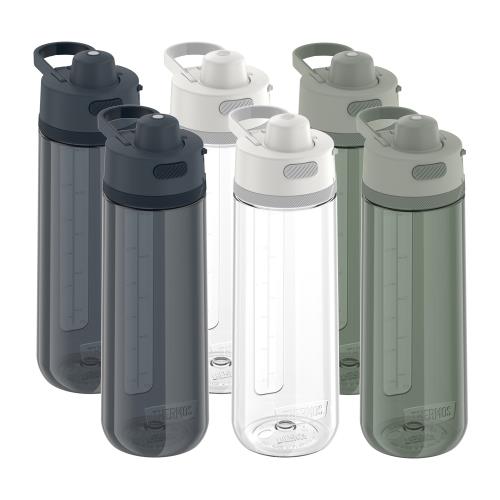 【THERMOS膳魔師】買1送1_彈蓋輕水瓶710ml+710ml(TP4329)|水杯/玻璃杯|ETMall東森購物網