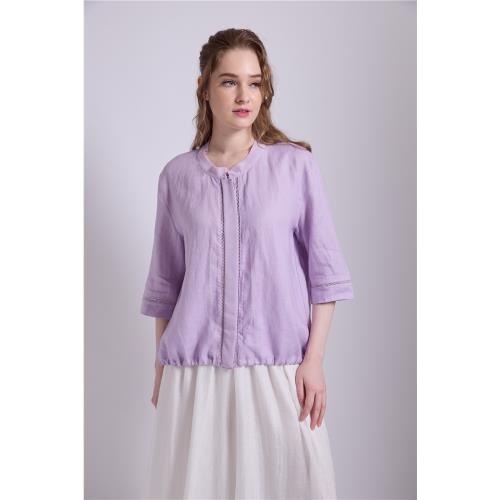 QWI米蘭秋裝100%亞麻外套|金秋購物節，全站最高39%回饋，消費滿額再抽999黃金|外套/大衣|ETMall東森購物網