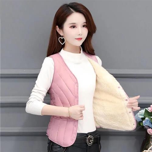 【韓國K.W.】現貨羊羔絨超修身保暖背心|背心式外套|ETMall東森購物網