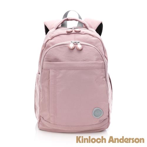 【金安德森】 River 皺褶感中性後背包-粉紫|後背包|ETMall東森購物網