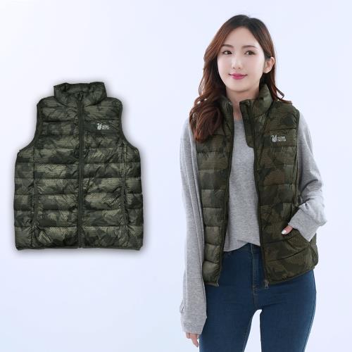 【遊遍天下】女款親子款 防風防潑水90%拒水羽絨立領背心 GV22003 /軍綠|背心式外套|ETMall東森購物網