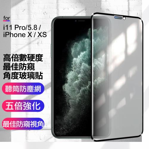 CITY BOSS for iPhone11 Pro 5.8 / iPhone X / XS 高倍數硬度防窺角度玻璃貼|iPhone 11 Pro|ETMall東森購物網
