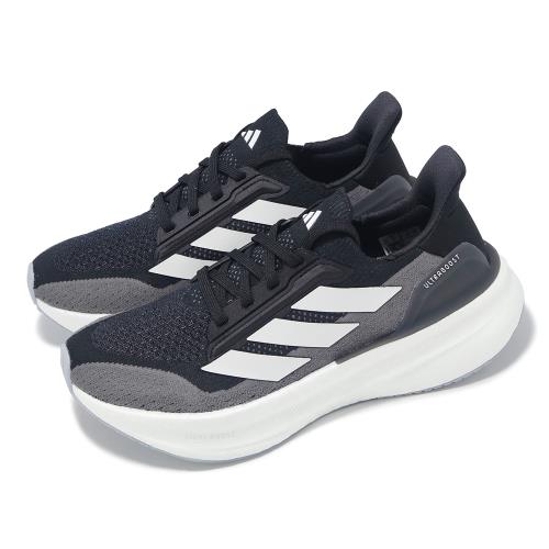 adidas 慢跑鞋 Ultraboost 5X 男鞋 女鞋 黑 灰 BOOST 緩衝 襪套 運動鞋 愛迪達 IH3110|慢跑鞋 ...