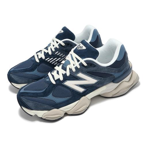 New Balance 休閒鞋 9060 男鞋 女鞋 海軍藍 白 拼接 緩衝 露底 復古 情侶鞋 NB U9060EEF-D|休閒運動鞋 ...