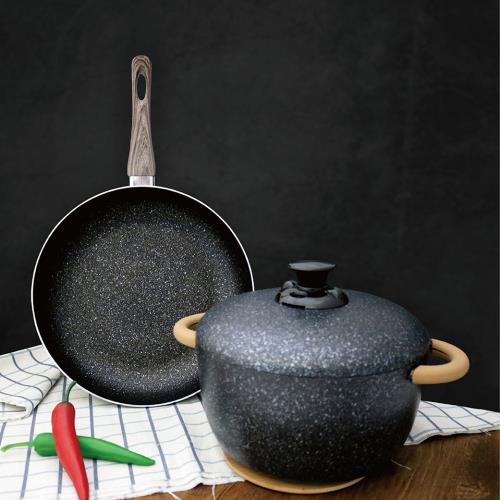 LINOX石墨烯無水全能鍋|平底鍋＋湯鍋|ETMall東森購物網