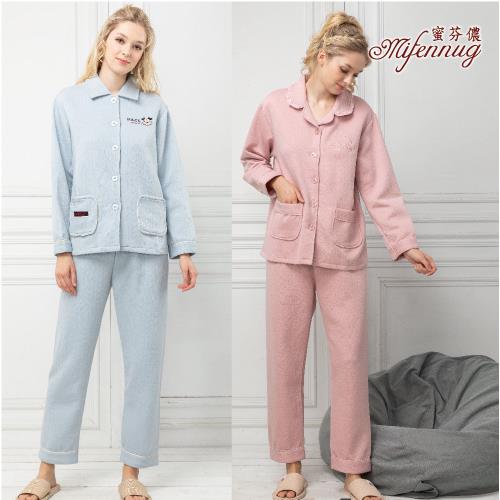 MFN 蜜芬儂 狗狗兔兔夾層棉保暖休閒居服(兩款任選)|長袖兩件睡衣褲|ETMall東森購物網