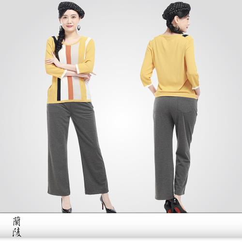 蘭陵(3入)女伶暖絨小喇叭褲M09-65|長褲|ETMall東森購物網