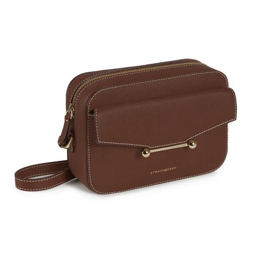 STRATHBERRY MOSAIC CAMERA 相機包-巧克力棕|STRATHBERRY英國|ETMall東森購物網