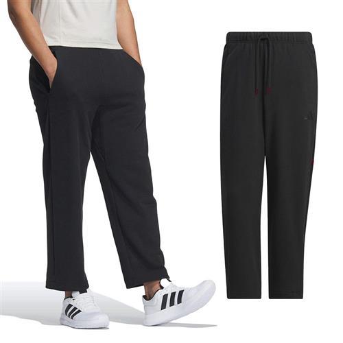 Adidas CM FT KN PNT 男款 黑色 運動 休閒 綁帶 鬆緊腰 口袋 棉質 長褲 JM1010|棉/運動長褲|ETMall東森購物網