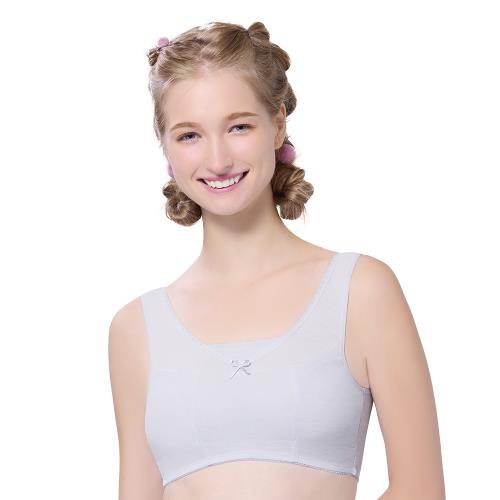 【Swear 思薇爾】快樂FUN系列M-XXL無鋼圈素面舒適包覆少女短背心(夢幻紫)|思薇爾|ETMall東森購物網