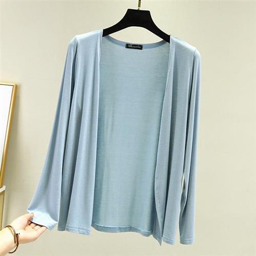 【韓國K.W.】現貨韓國空運溫柔可人出國防曬保暖輕薄外套(休閒/顯瘦/時尚/小香風)|針織外套|ETMall東森購物網