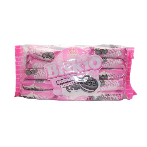 【日日旺Biskio】小黑餅(草莓味) 780g/包|巧克力棒/巧克力派|ETMall東森購物網