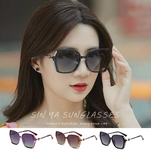 【SINYA】Polarized抗UV 時尚淑女偏光墨鏡 時尚鑲星璀璨造型名媛款 大框顯小臉 防眩光/抗UV400 |偏光墨鏡|ETMall東森購物網
