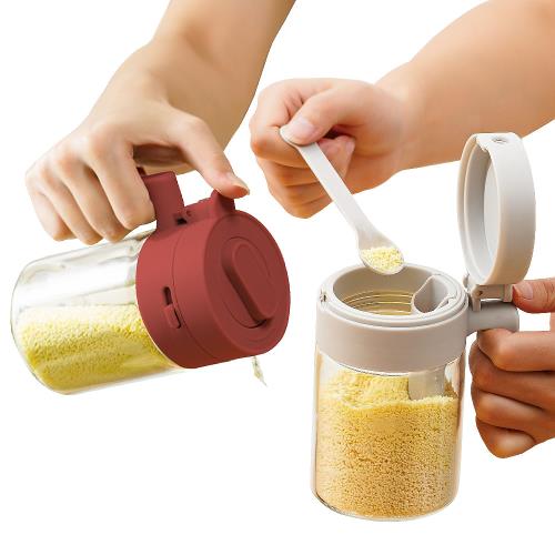 日本SP SAUCE兩用式300ml玻璃調味罐|調味瓶罐|ETMall東森購物網