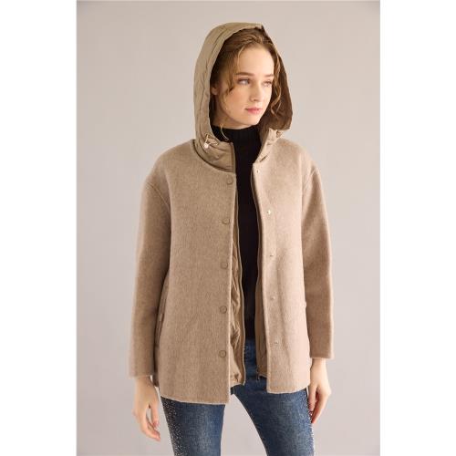 QWI義大利精品羊毛多穿式大衣-獨|外套/大衣|ETMall東森購物網